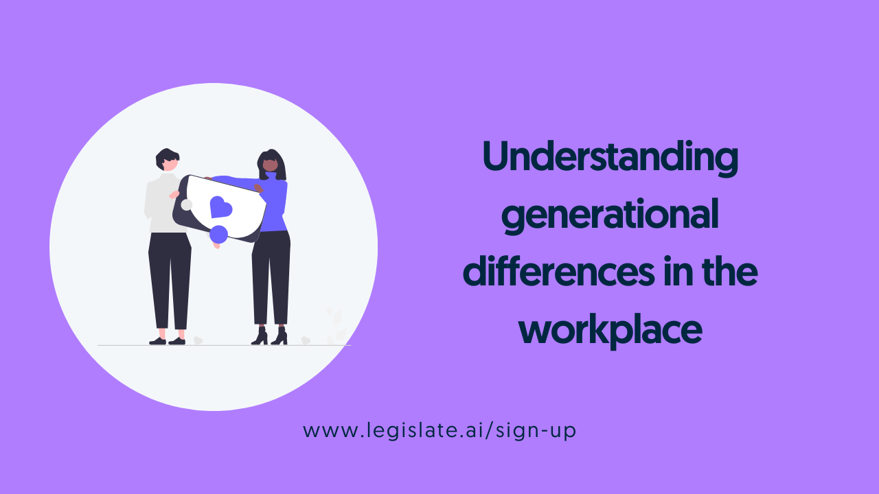 Baby Boomers, Gen X, Gen Y and Gen Z in the workplace